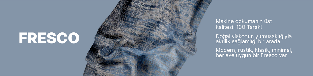 Fresco Frame Design Machine Woven Carpet