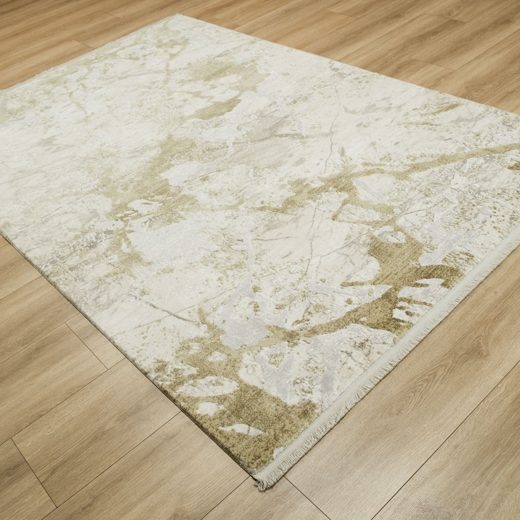 Doğuş Halı Çiçek Desenli Makine Dokuma Halı