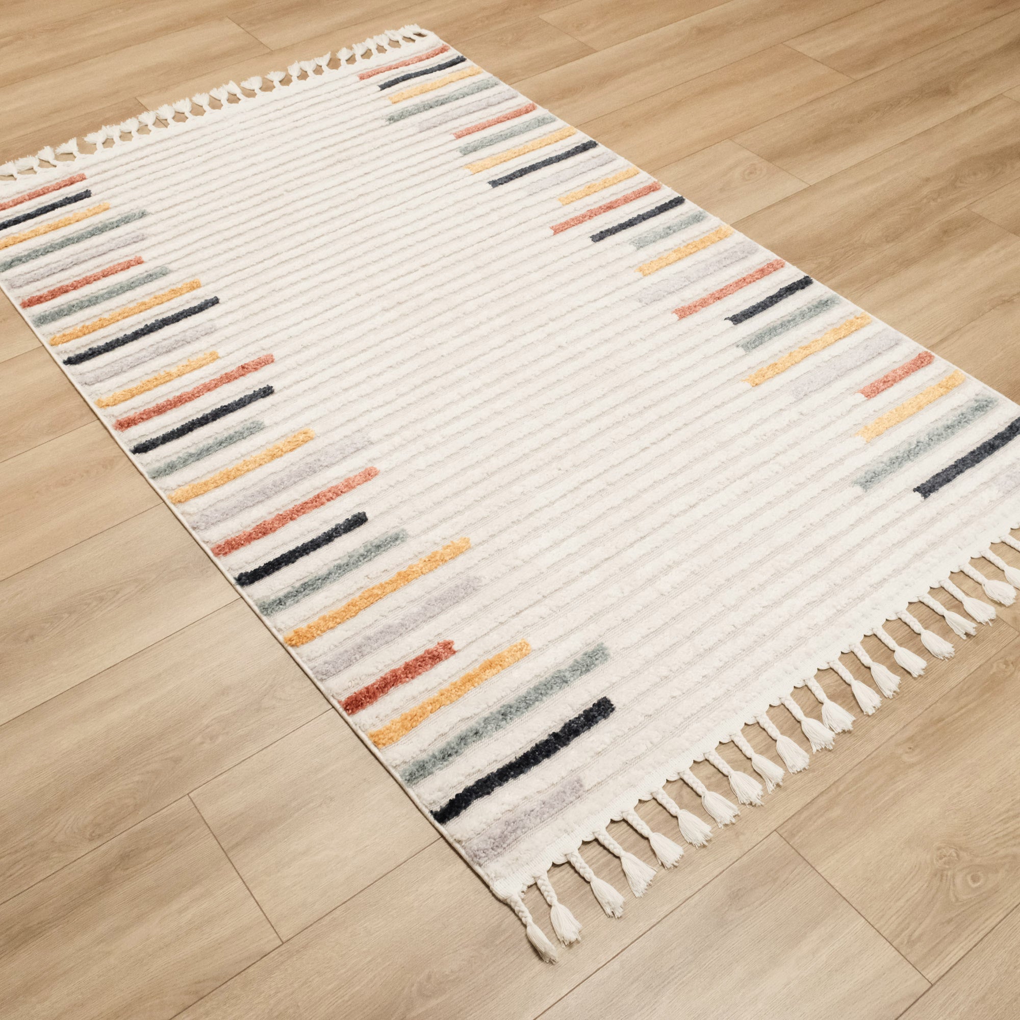 Eco Carpet Terazzo Line Pattern Machine Woven Acrylic Carpet