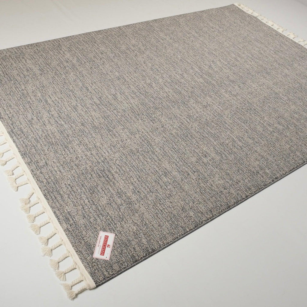 Meated Plain Design Machine Woven Carpet
