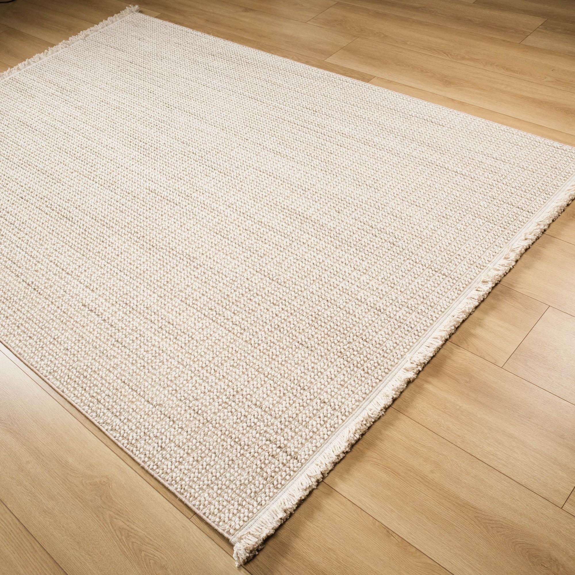 Plain Design Machine Woven Carpet